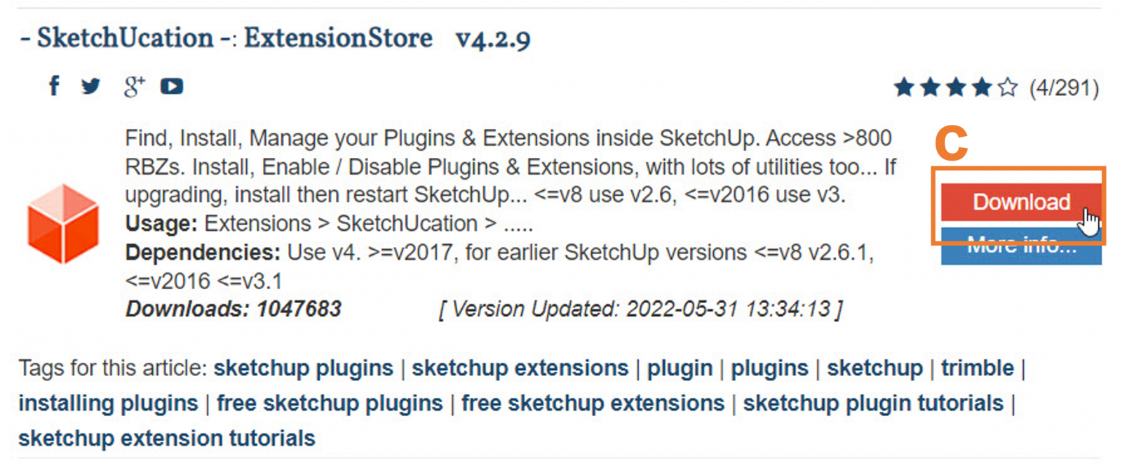 學習專欄-SketchUp外掛教學｜全世界最受歡迎的SketchUp實用外掛組合! — 如何購買Fredo6系列外掛?-學閱多線上學習網︳太陽系3D教學